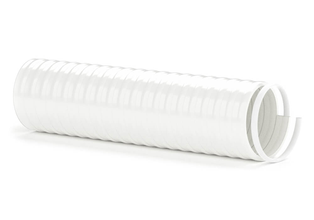 Vit Sanitetsslang för Båtar och Spa-Bad